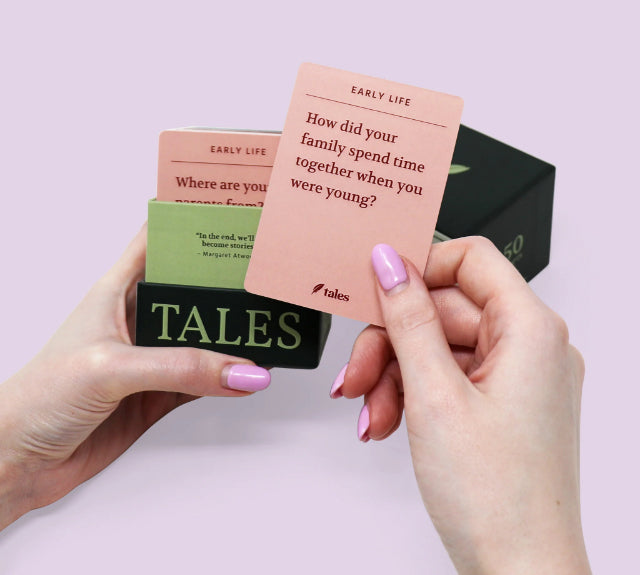 Tales Interview Cards | Life Story Cards For Seniors